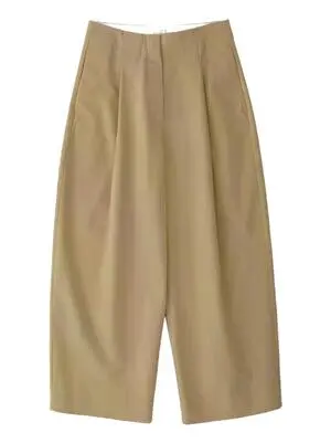 Studio Nicholson Dordoni Pleated Trousers - Neutrals