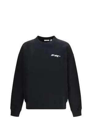 Off-White Crew-neck Sweatshirt - Black