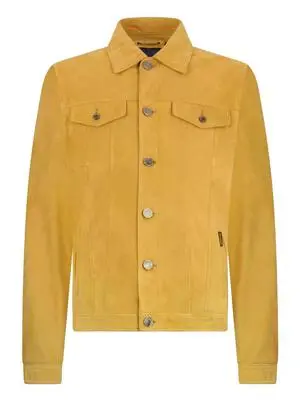 MOORER Pocket Jacket - Yellow