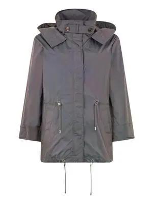 MOORER Hooded Parka - Grey