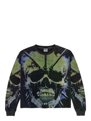 VALE FOREVER Gravedigger Long-sleeve T-shirt - Black