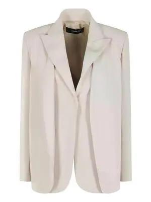 Federica Tosi Peak-lapels Blazer - Neutrals