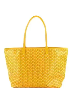 Goyard Artois Mm Tote Coated Canvas - Yellow