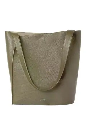 Studio Nicholson Grained Leather Shoulder Bag - Green