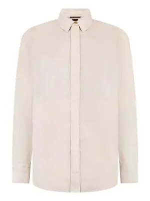 MOORER Buttoned Shirt Jacket