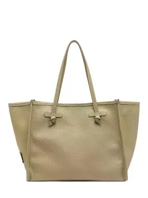 GIANNI CHIARINI Marcella Knot-Detail Tote Bag Green