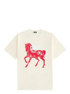 Kith Treats Year Of The Horse Vintage Tee Shirt - Sandrift