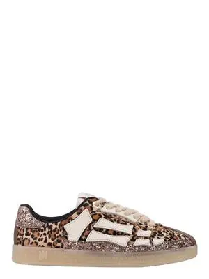 Amiri Pacific Bones Leopard Glitter - Brown