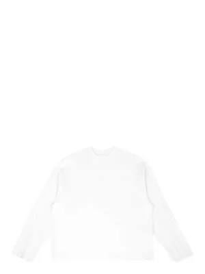 ENTIRE STUDIOS Heavy Long Sleeve Tee Washed - White