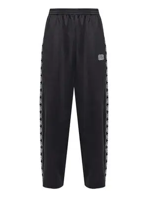 Vetements Biker Cross Tape Track Pants - Black