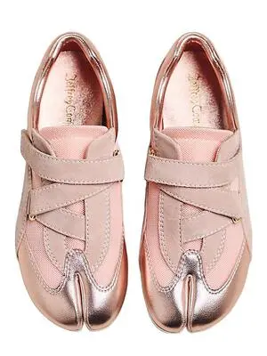 Jeffrey Campbell Cantor Split-toe Sneakers - Pink Metallic