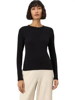 PACT Perfect Rib Layering Long Sleeve - Black