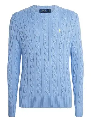 Polo Ralph Lauren Cotton Cable-knit Sweater - Blue
