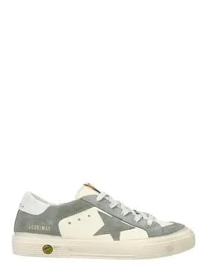 GOLDEN GOOSE May Suede Sneakers - Grey