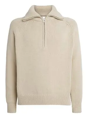 NN07 Cotton Half-Zip Sweater
