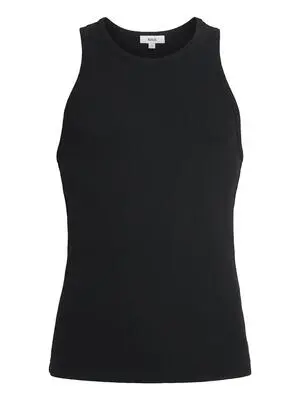 AGOLDE Ribbed Viggo Tank Top - Black
