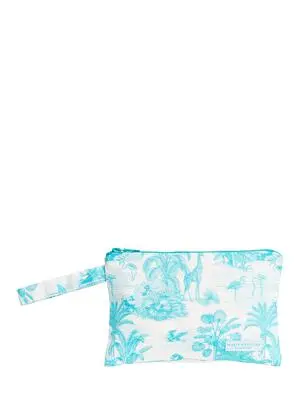 MARIE RAXEVSKY Small Waterproof Jungle Print Pouch