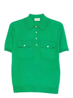 P.a.r.o.s.h Pocket Polo Top - Green