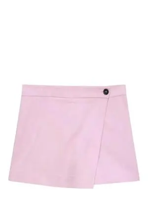 MSGM Button-Fastening Wrap Shorts 12