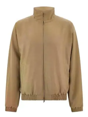 FERRAGAMO High-collar Reversible Jacket - Neutrals
