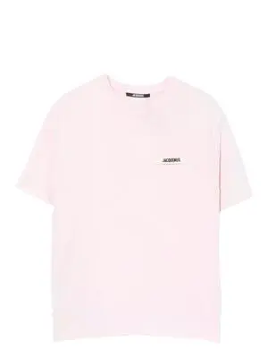 Jacquemus Crew Neck T-shirt - Pink