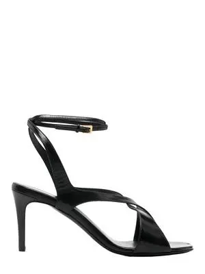 Khaite Ankle-strap Heeled Sandals - Black