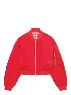 Ermanno Scervino Reversible Bomber Jacket - Red