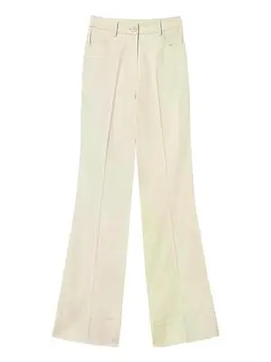 TWINSET Wide Leg Trousers - Neutrals