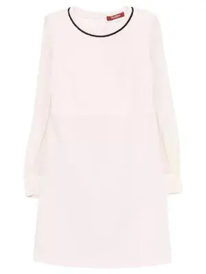 Max Mara Mstvolto Beaded Mini Dress - Pink