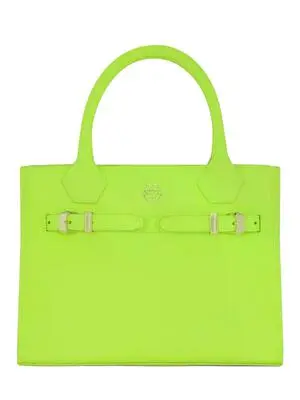 Philipp Plein Small Tote Bag With Logo Detail - Green