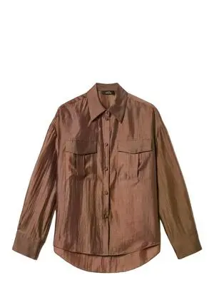 TWINSET Chest-pockets Shirt - Brown