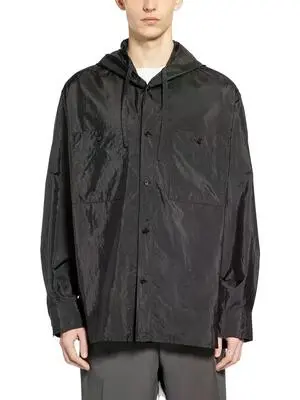 JIL SANDER 179 Hooded Jacket - Black