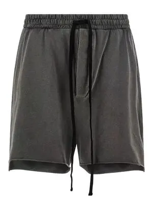 THOM KROM Drawstring Fastening Shorts - Grey