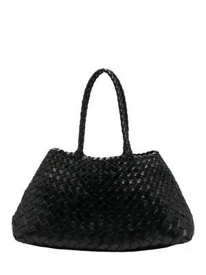 Dragon Diffusion Big Santa Crose Tote Bag Black