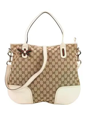 Gucci Gg Canvas Tote Bag - Neutrals