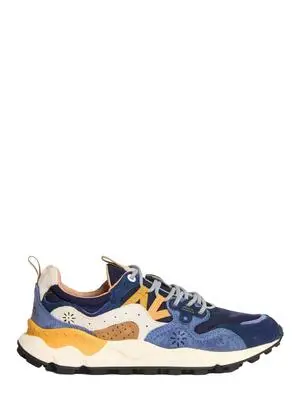 FLOWER MOUNTAIN Yamano 3 Suede Sneakers - Blue