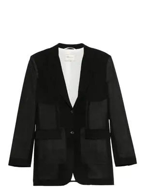 Blumarine Patch-pocket Blazer - Black