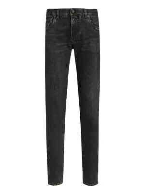 Dolce & Gabbana Five-pocket Jeans - Black