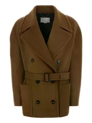 Stella McCartney Belted Coat - Brown