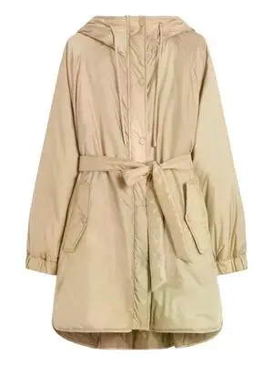 Max Mara Wkdveranda Hooded Coat - Neutrals