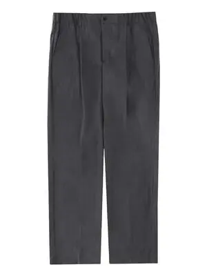 Herno Belt-loop Pleated Trousers - Grey