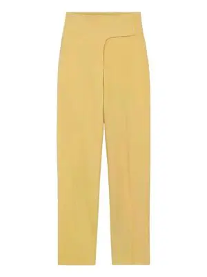 Ami Belted Trousers - Yellow