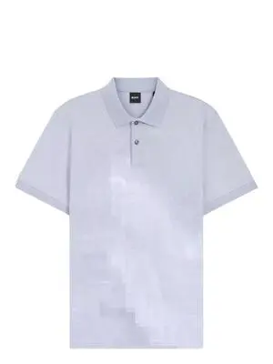 BOSS Cotton Polo Shirt - Blue