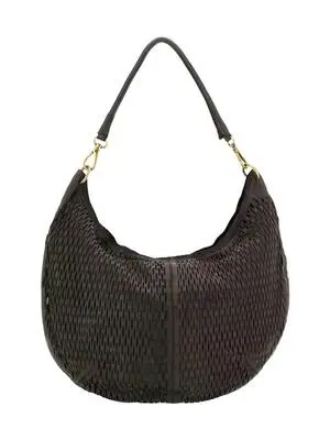 CAMPOMAGGI Woven Shoulder Bag - Brown