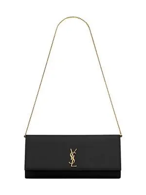 Saint Laurent Kate Clutch - Black
