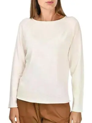 GRAN SASSO Boat-neck Sweater - Neutrals