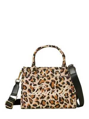 TWINSET Leopard-print Tote Bag - Neutrals