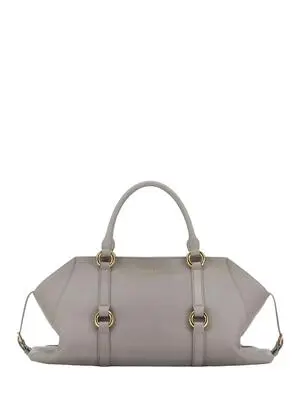 Alexander McQueen Farringdon Medium Handbag - Grey