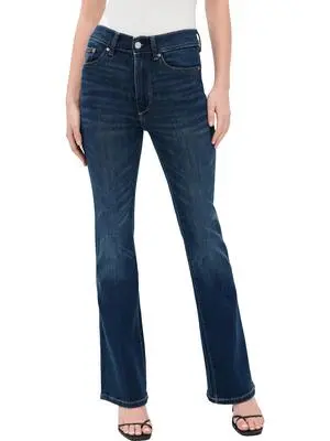 DL1961 Bridget Bootcut High-rise Instasculpt Jeans - Sea Front
