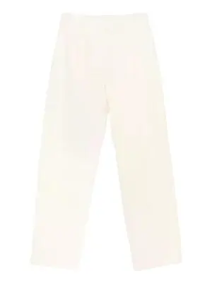 JIL SANDER Cotton Trousers - Neutrals